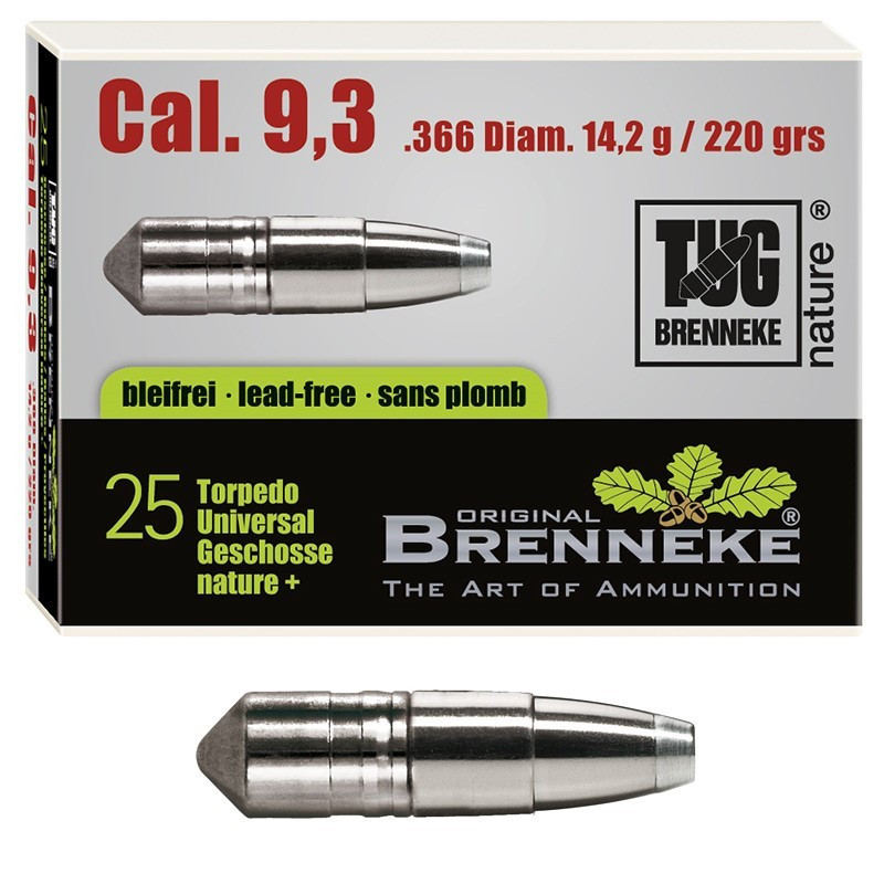 Brenneke Geschoss 9.3 mm TUG nature+