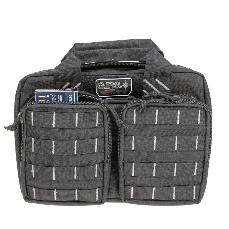 Tactical Quad+2 Pistol Range Bag schwarz