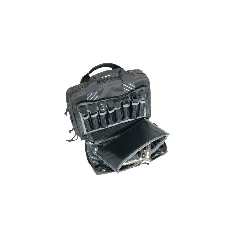 Tactical Quad+2 Pistol Range Bag schwarz