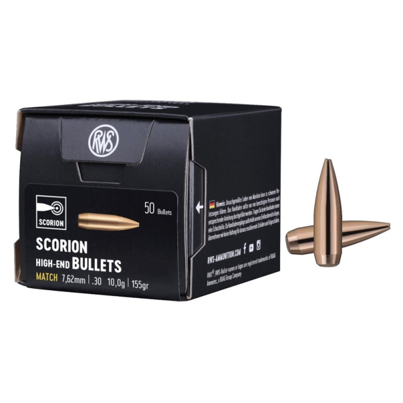 RWS .30 / .308 Scorion 10.9 g 168 gr