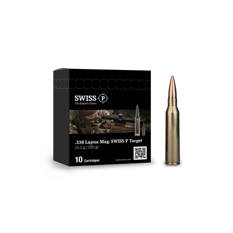 SWISS P .338 Lapua Target 16.2 g 250 gr
